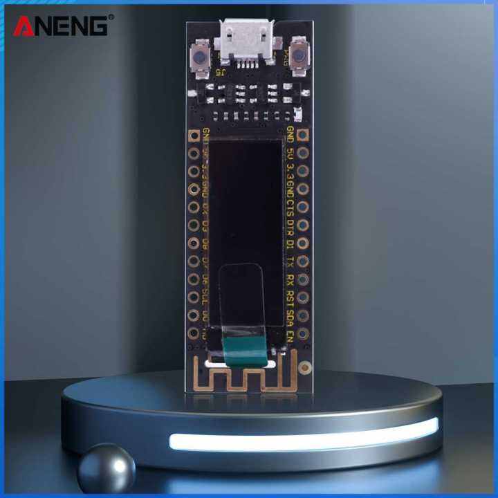 【aneng】esp8266 Wifi Development Board 091 Inch Oled Display Development Board Lithium Battery