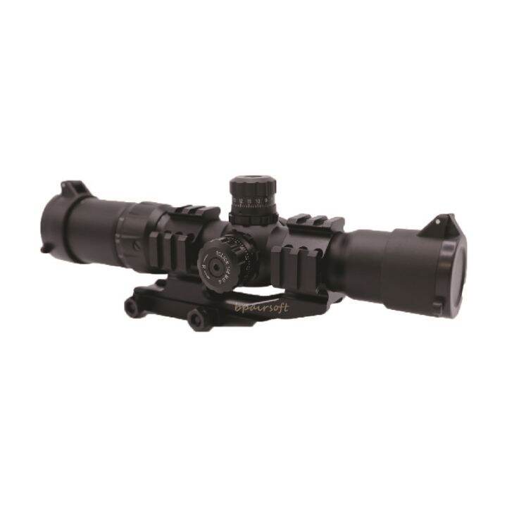 สโคป 1.5-4x30 Dual illuminated CQB Scope กล้องเล็งไวScope Optical 1.5 ...
