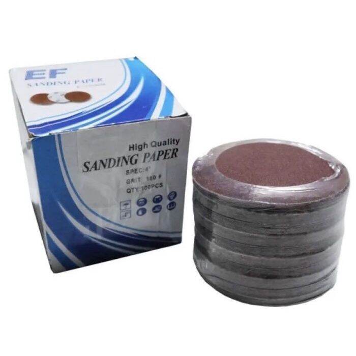 Amplas Bulat/Amplas Velcro 4 inch | Lazada Indonesia