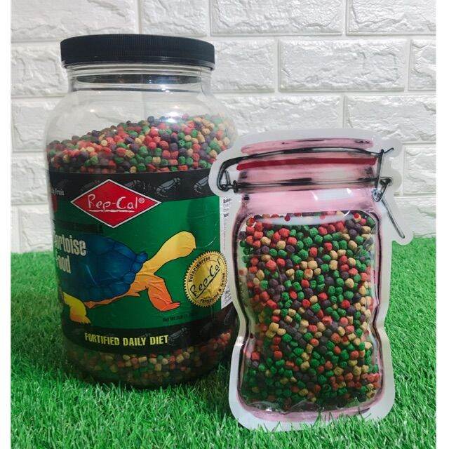 (พร้อมส่ง)Repcal tortoise อาหารเต่าบก ( 100g , 500g ) | Lazada.co.th