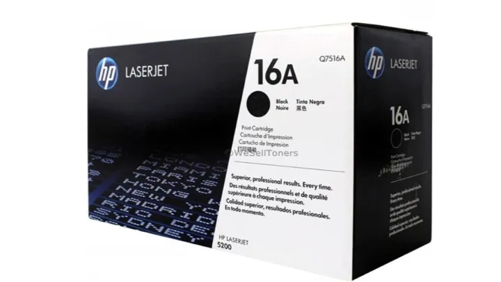 HP 16A (Q7516A) Black Original LaserJet Toner Cartridge | Lazada PH