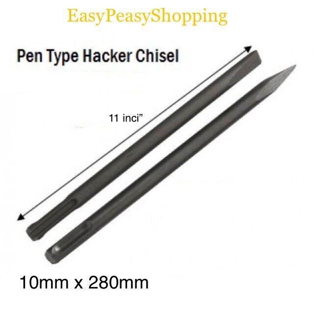 10 x 280mm Electric Demolition Hammer Chisel Bit/ Hacker Chisel Bit ...