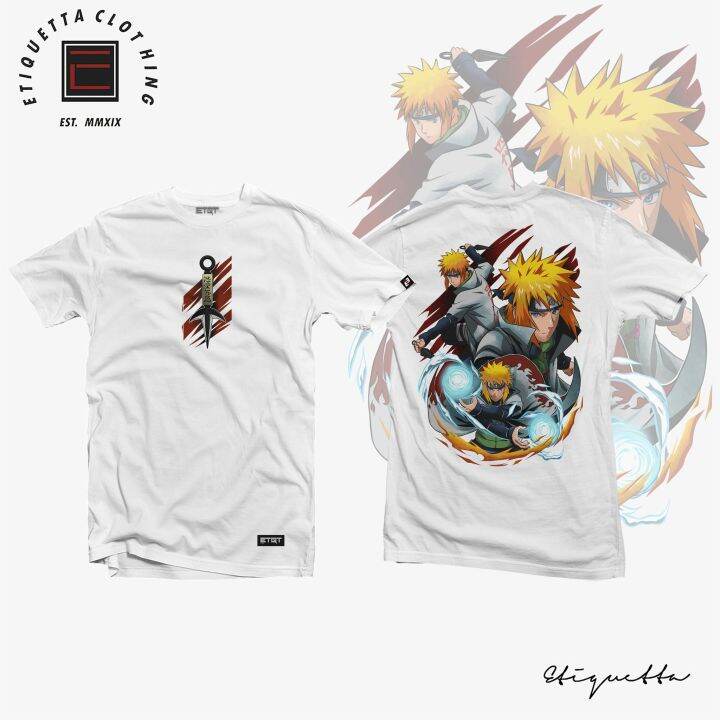 Anime Shirt - ETQT Naruto Namikaze Minato v2 | Lazada PH