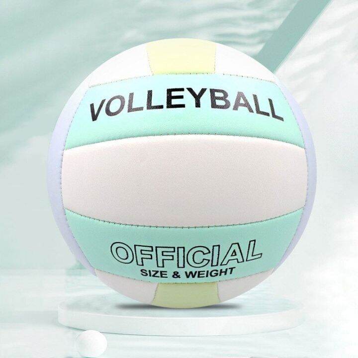 Volleyball Balls Soft Size 5 Volleyball Indoor Competition Training ...