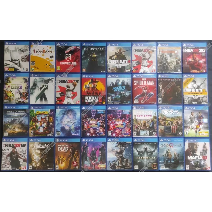 Playstation 4 PS4 CD Games Original Game Games | Lazada PH