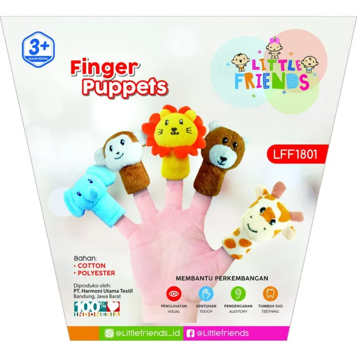 Little Friends Finger Puppets LFF1010 | Lazada Indonesia