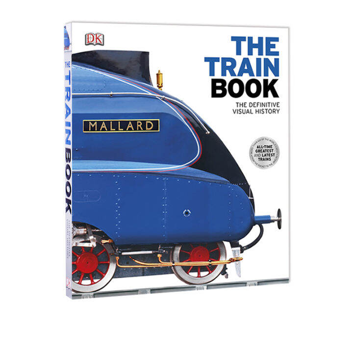 Original DK train Illustrated Encyclopedia in English the train Book Visual History Illustrated ...