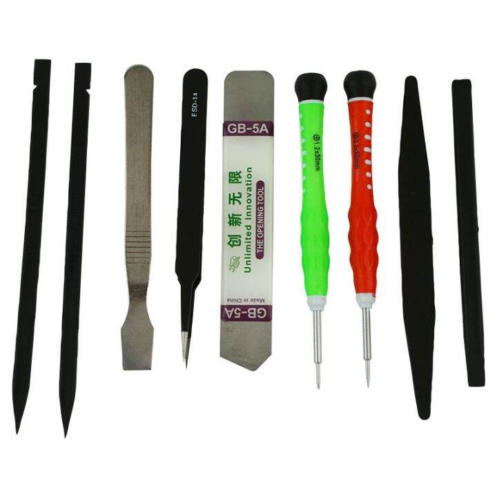 9 Piece Set Professional Cellphone Tablet Laptop Opening Pry Tool ...