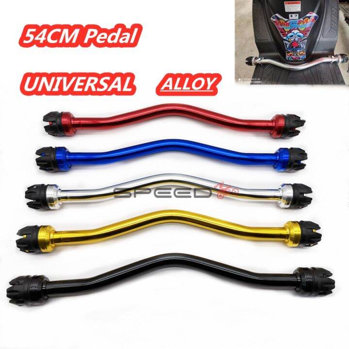 SpeedMOTO 54CM Universal Alloy Pedal Anti Fall Bar Long Style Front ...