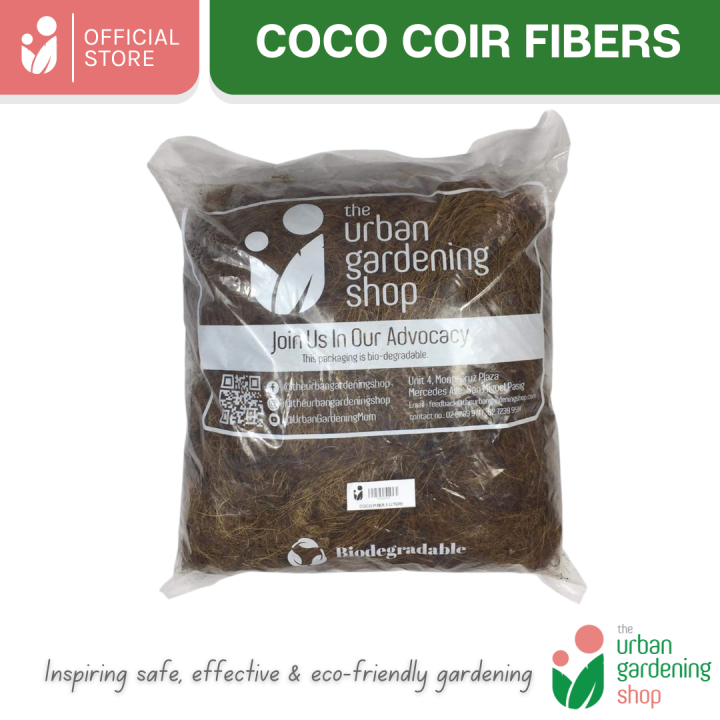 Aged Coco Coir Fiber for Soil Amendment, Plant Mulch or Grow Medium for ...