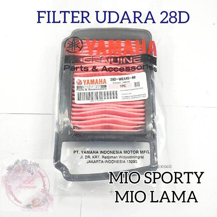 FILTER UDARA SARINGAN UDARA ORI YAMAHA 28D KUALITAS ASLI ORIGINAL ...