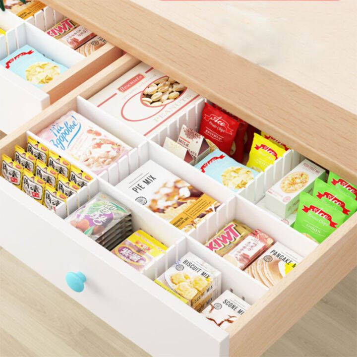 Adjustable Drawer Separator Compartment Divider Household Storage ...