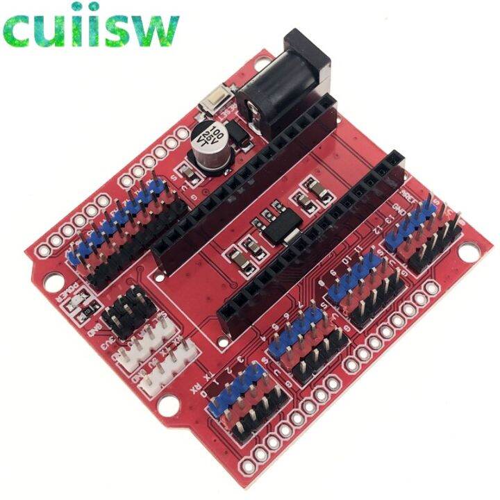 Nano I O Expansion Sensor Shield Module For Arduino Uno R3 Nano V30 33v Output One Lazada