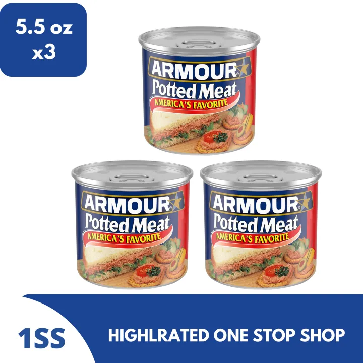 Armour Star Potted Meat, 5.5oz set of 3 | Lazada PH