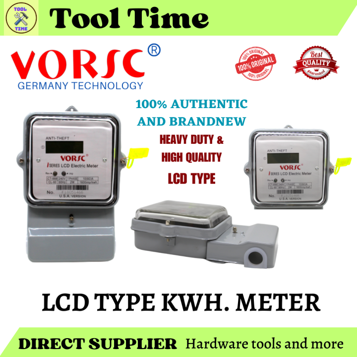 VORSC LCD TYPE KWH. METER | Lazada PH