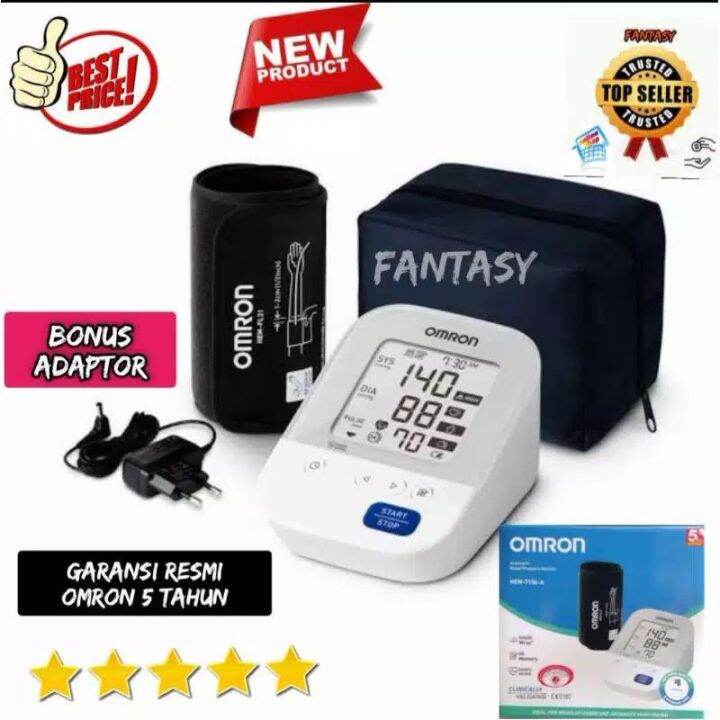Omron Tensimeter 7156A Digital Blood Pressure - Omron Hem 7156 7156A ...