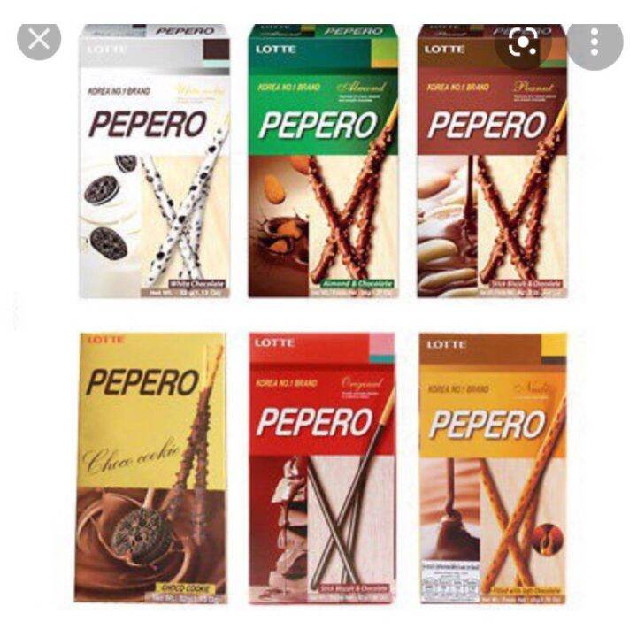 LOTTE PEPERO ALL FLAVOUR 256gram | Lazada