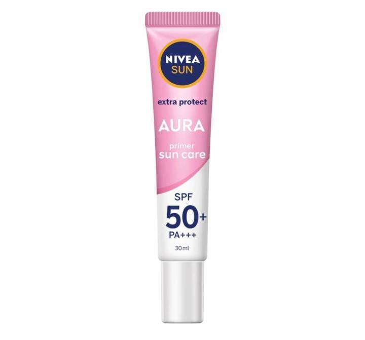 NIVEA SUN Aura Face Serum SPF50+ PA+++ นีเวีย ซัน ออร่า เฟซ เซรั่ม กัน ...