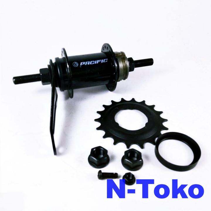 Hub Sepeda Torpedo 36 Hole Fixie Gerigi 18T Universal Hitam | Lazada ...