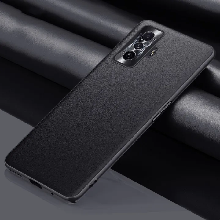 Metel Camera Protection Coques for Xiaomi POCO F4 GT 5G Case PU Leather ...