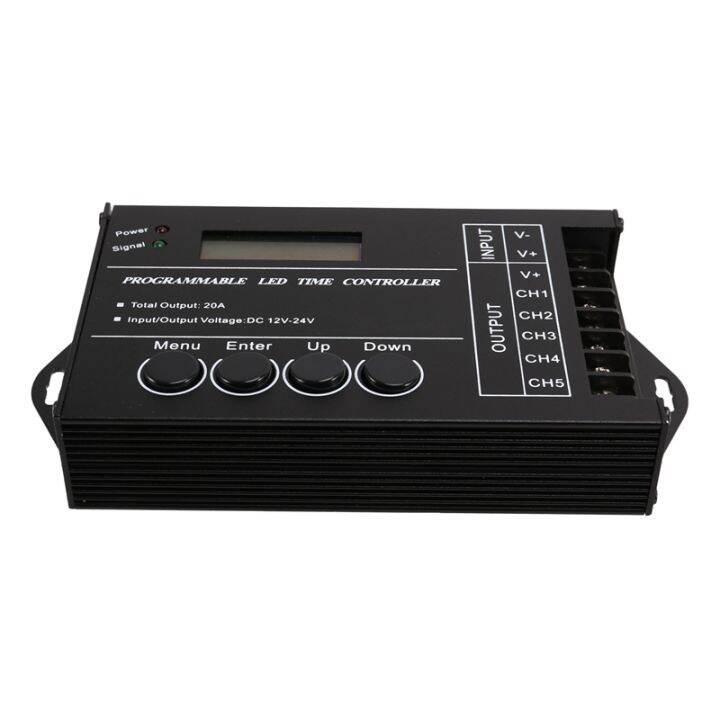 TC420 Time programmable RGB LED Controller DC12V-24V 5 Channel LED ... TC420 Time programmable RGB LED Controller DC12V-24V 5 Channel LED ...