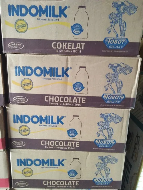 Indomilk Susu Botol Coklat Indomilk Coklat Botol 190ml x 24pcs | Lazada Indonesia
