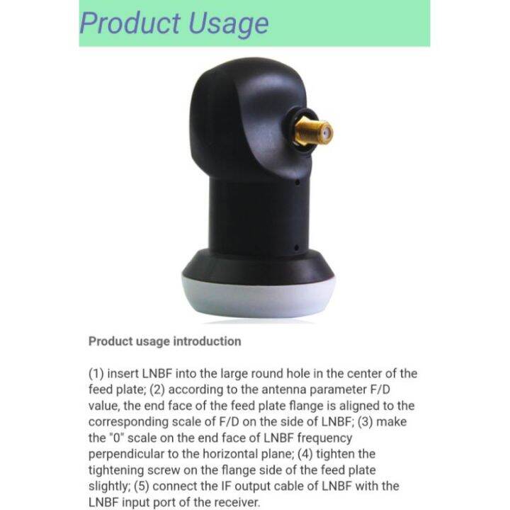 television antenna EuroStar UNIVERSAL ku Band LNB - Cignal, Gsat, Dream Cable, SatLite and Sky ...