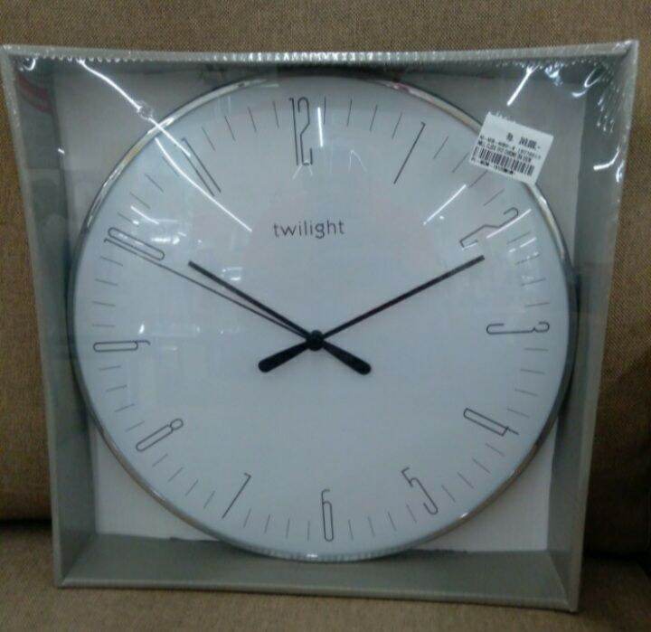 Jam Dinding informa chrome 30cm jam tembok wall clock | Lazada Indonesia