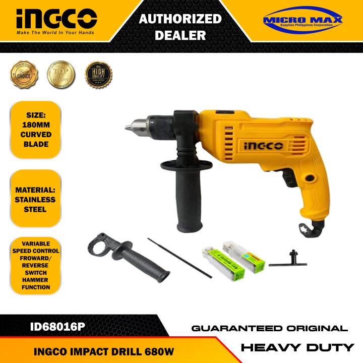 INGCO IMPACT DRILL 680W (SP) - ID68016P SUPER PRODUCT | Lazada PH