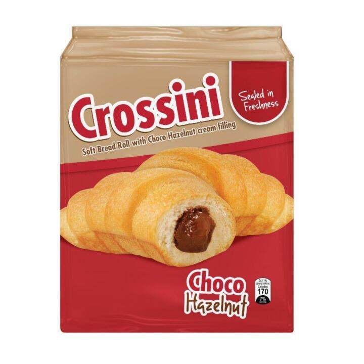 Crossini Rolls Chocolate 41g 10's | Lazada PH