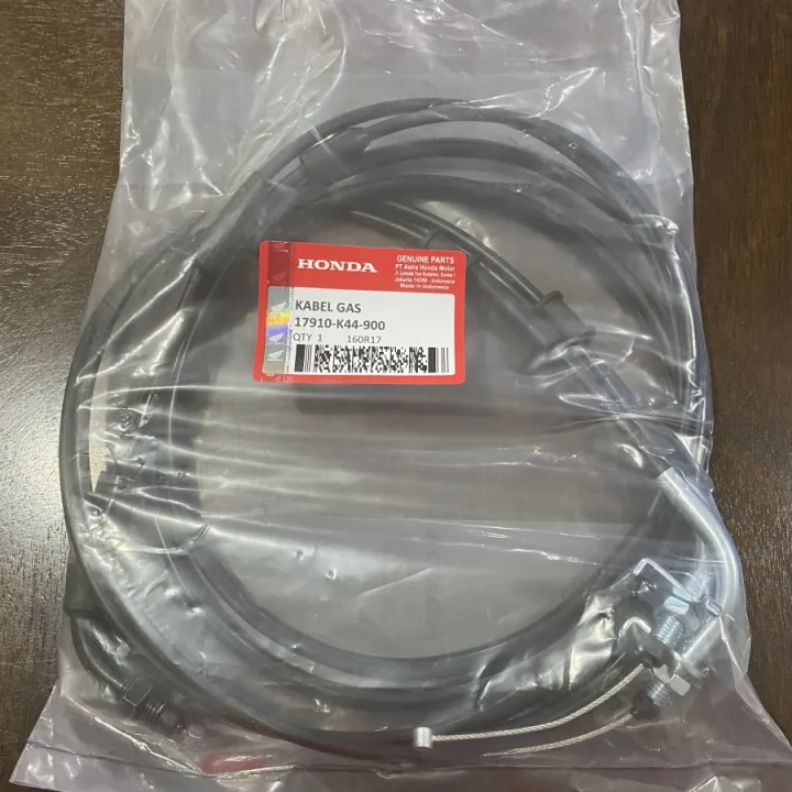 K44 KABEL GAS A B THROTTLE ATAS BAWAH MOTOR BEAT ESP POP STREET VARIO ...