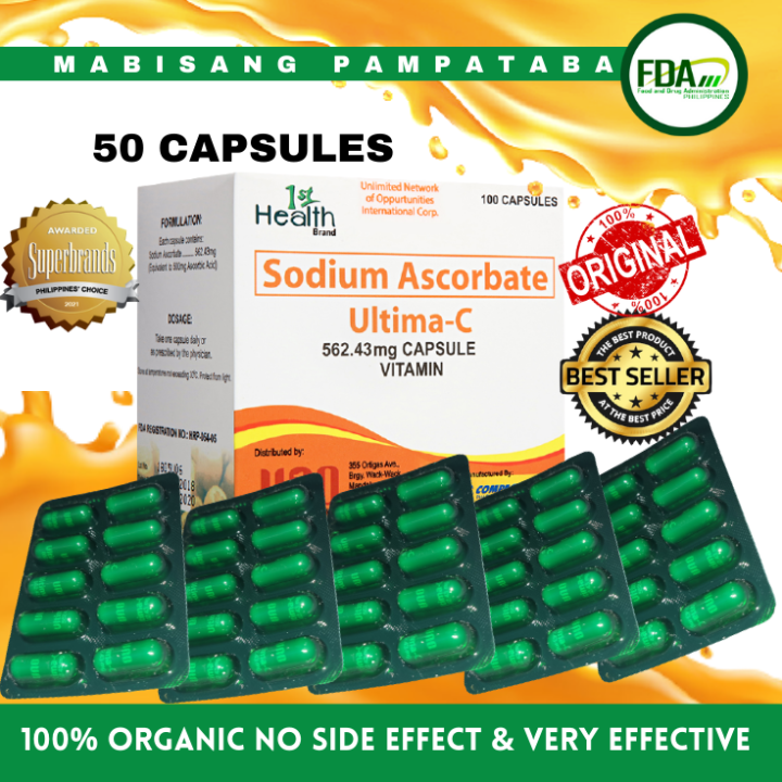 Ultima c 50 Pcs Capsules Original Ultima C Na Pampataba Na Pampagana ...