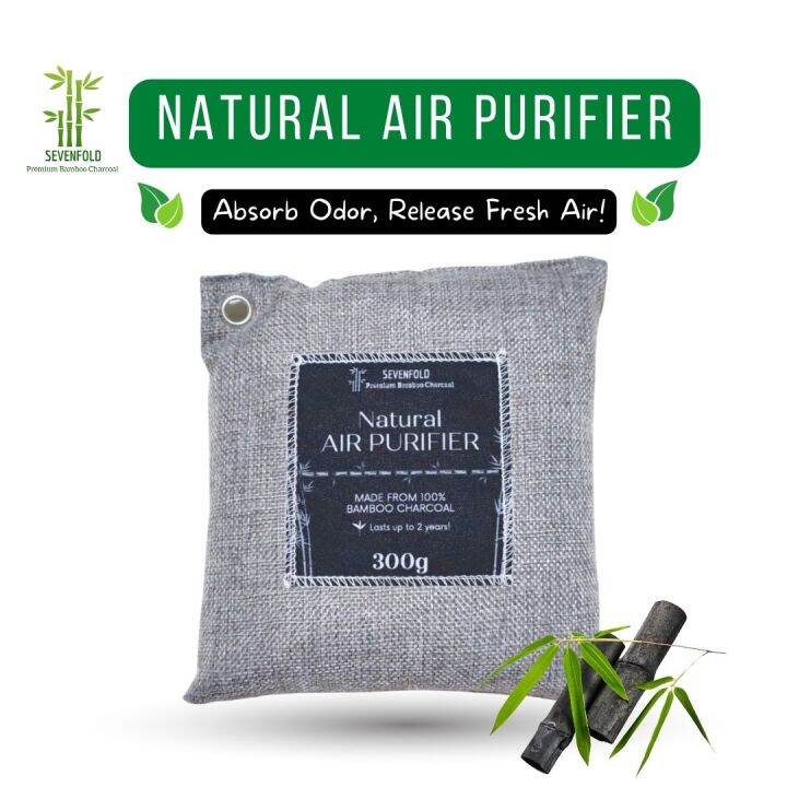 (SEVENFOLD) 300G Bamboo Charcoal Air Purifying Bag Air Purifier Bag ...