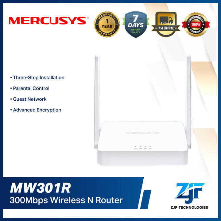 Mercusys MW301R 300Mbps Wireless N Router | Lazada PH