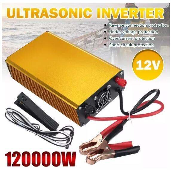 DC12V 120000W Ultrasonic Inverter Electric Fisher High Power Fishing ...