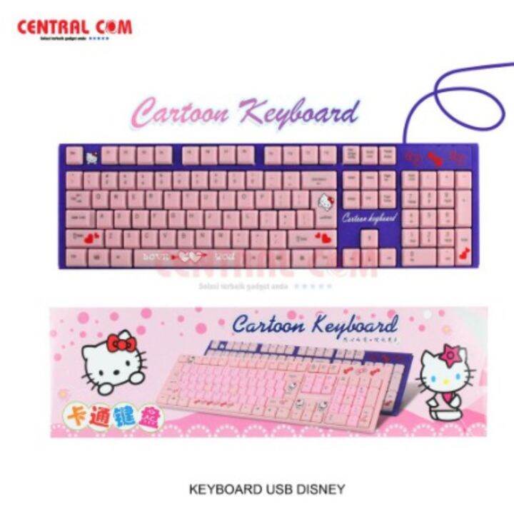 Hello kitty Usb Keyboard / Cute Button Board | Lazada Singapore