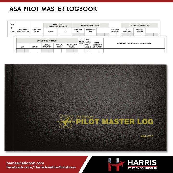 ASA Pilot Master Logbook | Lazada PH