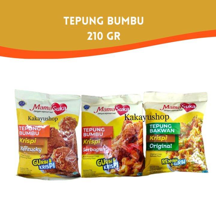 MAMASUKA Tepung Bumbu Krispi - 210gr | Lazada Indonesia