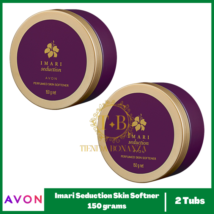 AVON IMARI Seduction Skin Softener lotion moisturizer 150g ( 2 TUBS ...