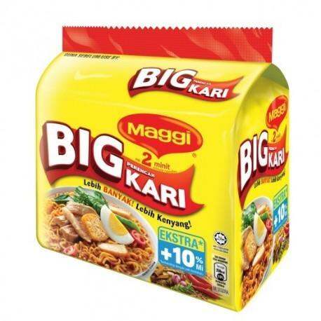 Maggi BIG Curry 2 Minute Noodles 5 x 106g | Lazada