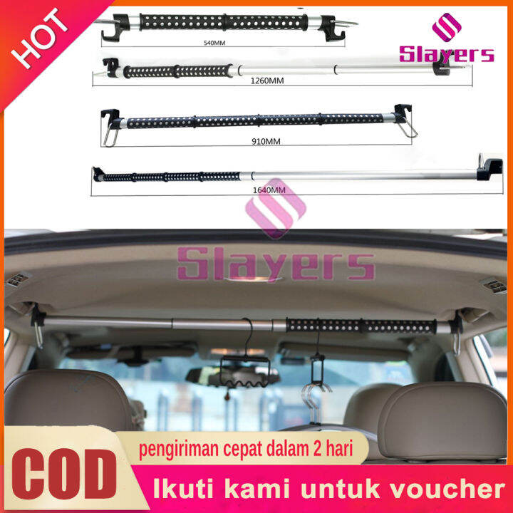 Universal Expandable Car Hanger Clothes Gantungan Baju Jas Mobil Car ...