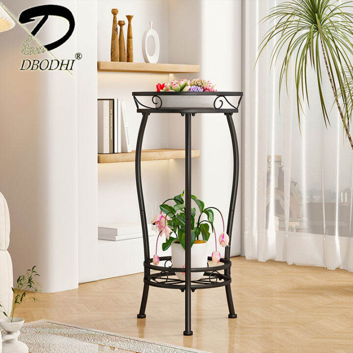 DBODHI Stand Bunga Besi Stand Tanaman Dalam Ruangan Balkon Ruang Tamu ...