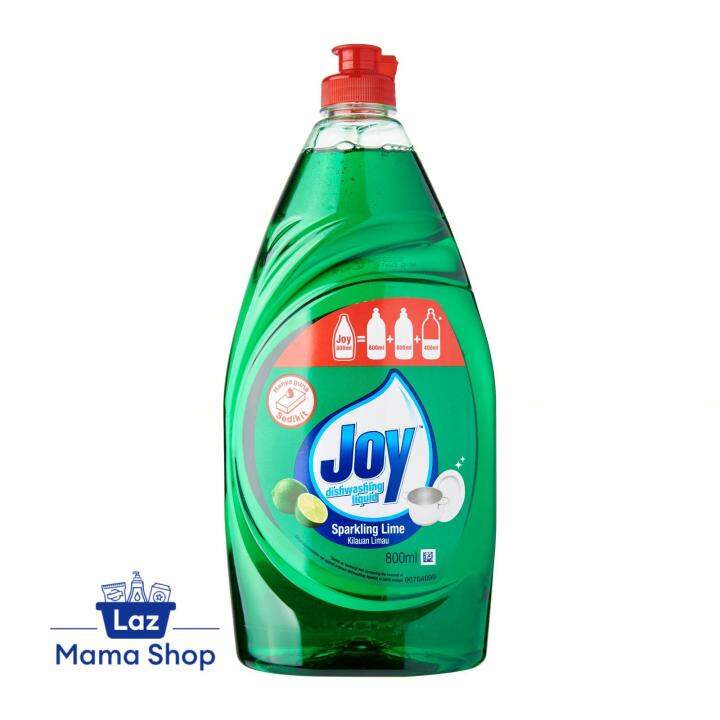 Joy Sparkling Lime Concentrated Dishwashing Liquid 800ml (Laz Mama Shop ...