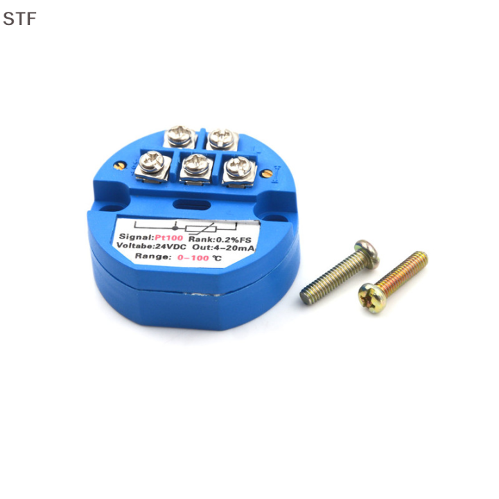 STF 4-20MA 0 ~ 100 ℃ RTD PT100 SBW Temperature SENSOR Transmitter ...