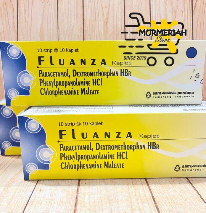 FLUANZA STRIP isi 10 kaplet-Obat Flu, Batuk & Pilek | Lazada Indonesia