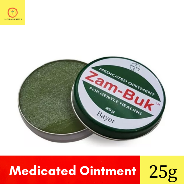 Zam Buk Medicated Ointment 25g For Herbal Antiseptic Relieve itchy skin ...