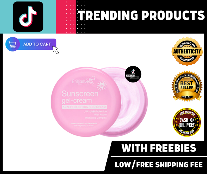 BRILLIANT SKIN SUNSCREEN GEL CREAM SPF 30 10G (LIGHT PINK) | Lazada PH