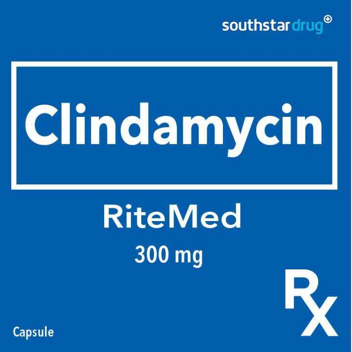 Rx: RiteMed Clindamycin 300mg Capsule | Lazada PH