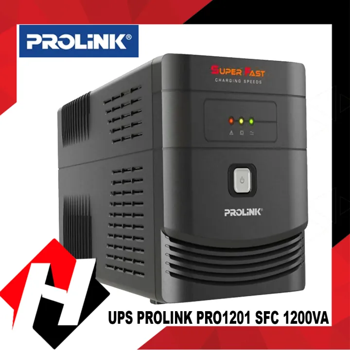 UPS PROLINK PRO700SFC 1200VA Line Interactive UPS with Stabilizer Resmi | Lazada Indonesia