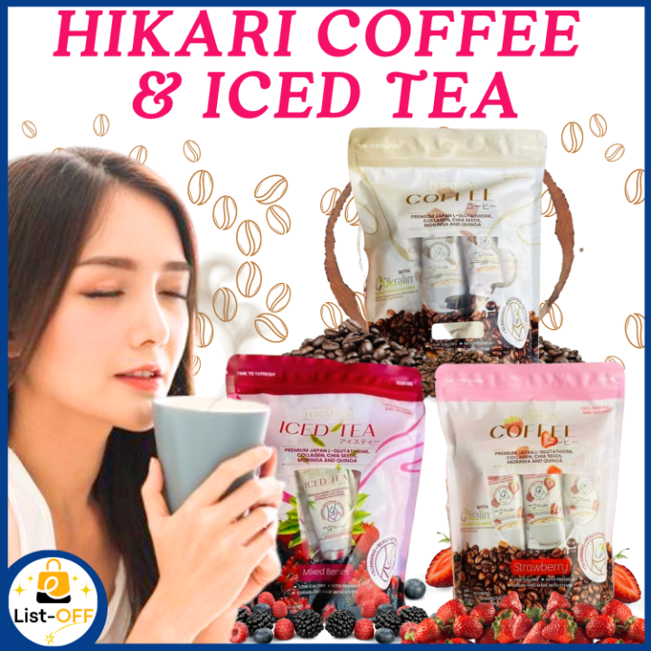 Hikari Coffee | Iced Tea Mixed Berries | Hikari Mocha Coffee | Strawberry Coffee Strawberry ...